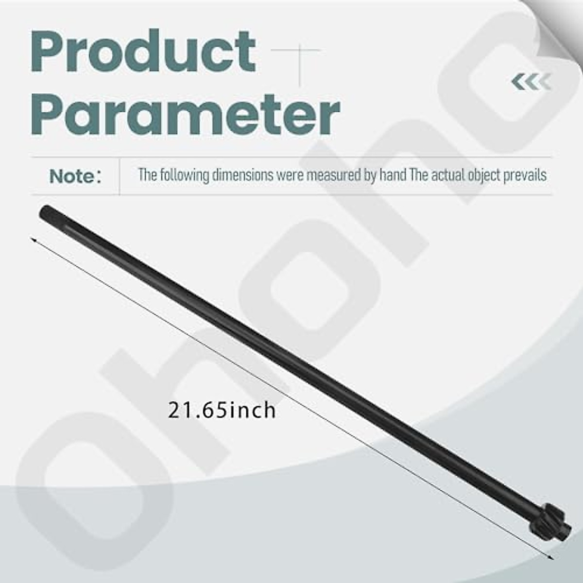 738-0919A Steering Shaft with Bushing by Ohoho - Compatible with MTD - Replaces 738-0919B, 738-0919, 753-04517 76-044