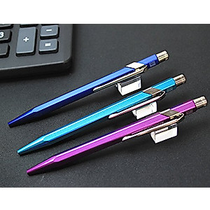 Caran D'Ache 849 Metal-X Ballpoint Pen - Blue