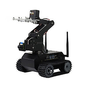 JETANK AI Kit for Jetson Nano Developer Kit (B01) to Build Smart AI Tracked Mobile Vision Robot with IMX219 Camera Sensor Dual-Band Wireless WiFi Bluetooth Monitor Motion Color Detection @XYGStudy