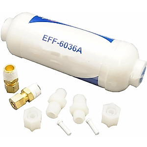 EFF-6036A Replace supco In Line Water Filter Taste & Odor Removal 6", WF270