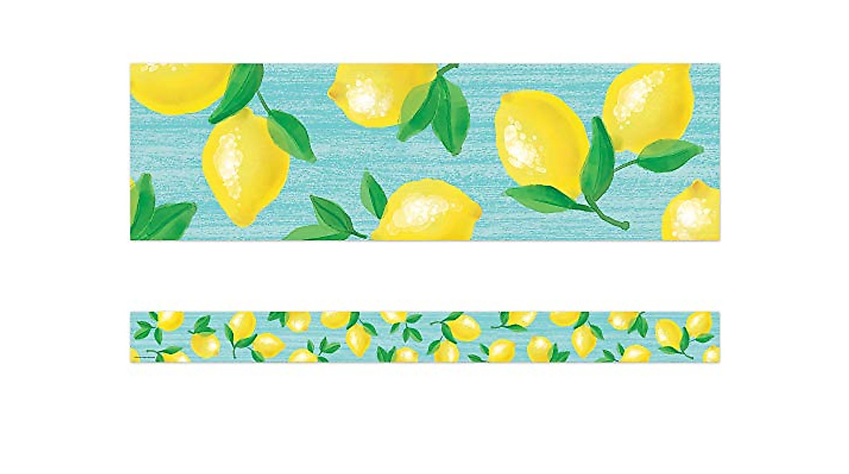 Lemon Zest Border Trim for Classrooms | Teacher Resources