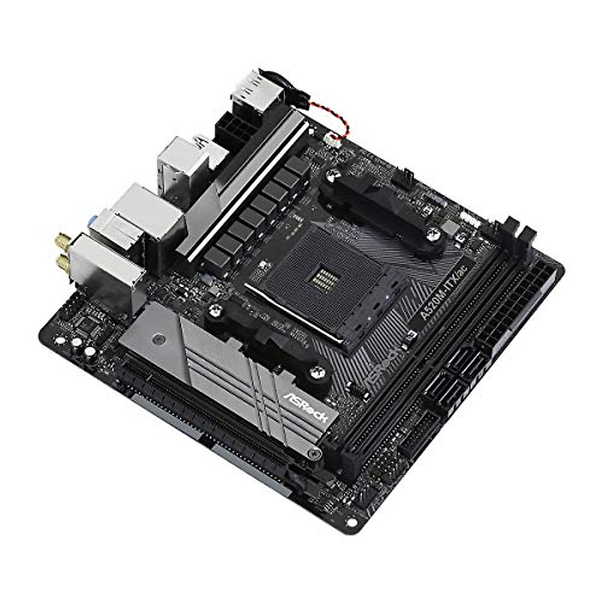 ASRock A520M-ITX/AC Supports 3rd Gen AMD AM4 Ryzen™ / Future AMD Ryzen™ Processors (3000 and 4000 Series Processors) Mini ITX Motherboard