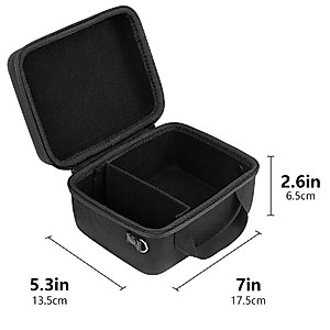 co2CREA Hard Case Replacement for Canon EOS M50 Mark II/Canon EOS M50 Mirrorless Camera Vlogging Camera Kit, Black Case