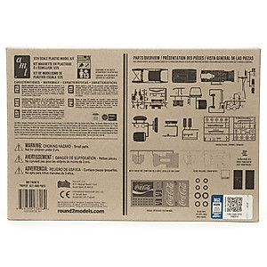 AMT Popper 1977 Ford Pinto w/Coke Machine (Coca-Cola) 2T Model Kit Replica (AMT1166M)