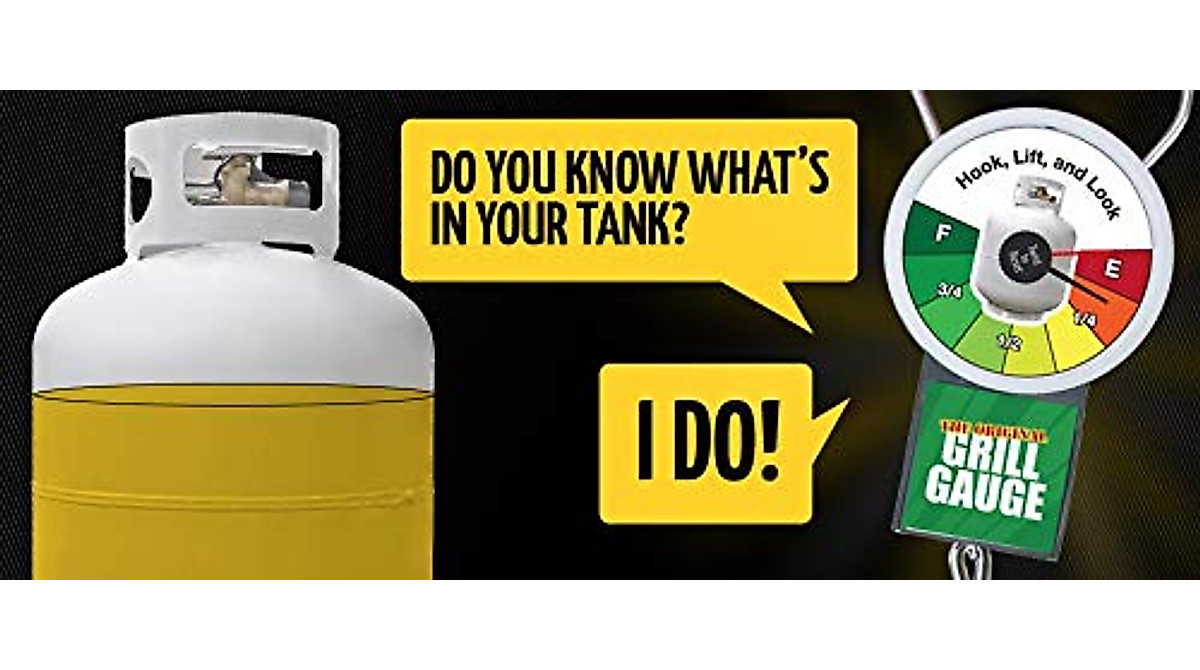 Grill Gauge Propane Tank Scale: Accurate & Easy Lift Indicator