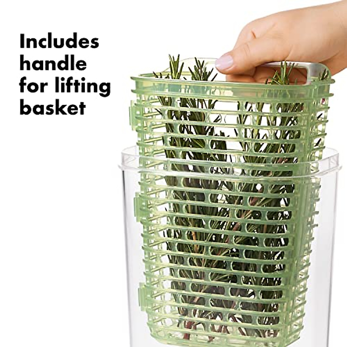 OXO Good Grips GreenSaver Herb Keeper- 2.8 QT