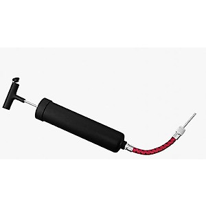 AppleRound Ball Pump Kit, Hand Air Pump with Flexible Extension Hose, Needle Nose Nozzles and Tapered Nozzles for Basketball, Football, Volleyball, Ballon, Soccer and Other Sports Ball, Pack of 3