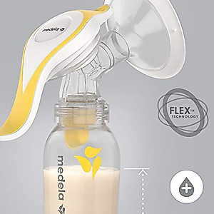 Medela Manual Breast Pump & PersonalFit Flex Replacement Membranes, 2-Pack, Compatible & PersonalFit Flex Replacement Connectors