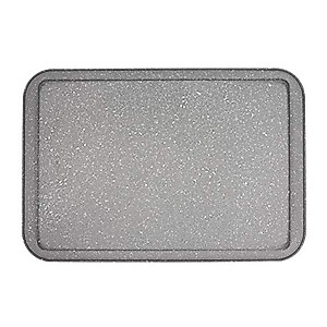 Tognana WR44143PROQ Non-stick, Anti-Scratch Rectangle Baking/Cookie Sheet, 17-Inch by 11-Inch, Black