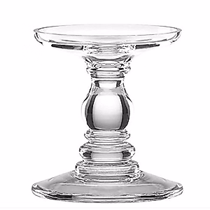 Reed And Barton Weston Medium Pillar Holder, 1.00 LB, Clear