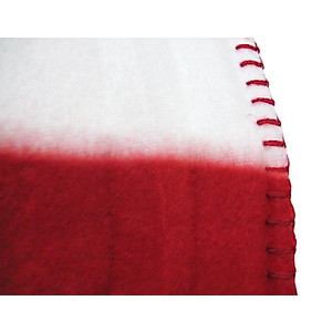 AvidFlag Polish White Eagle Fleece Throw Blanket Poland Coat of Arms