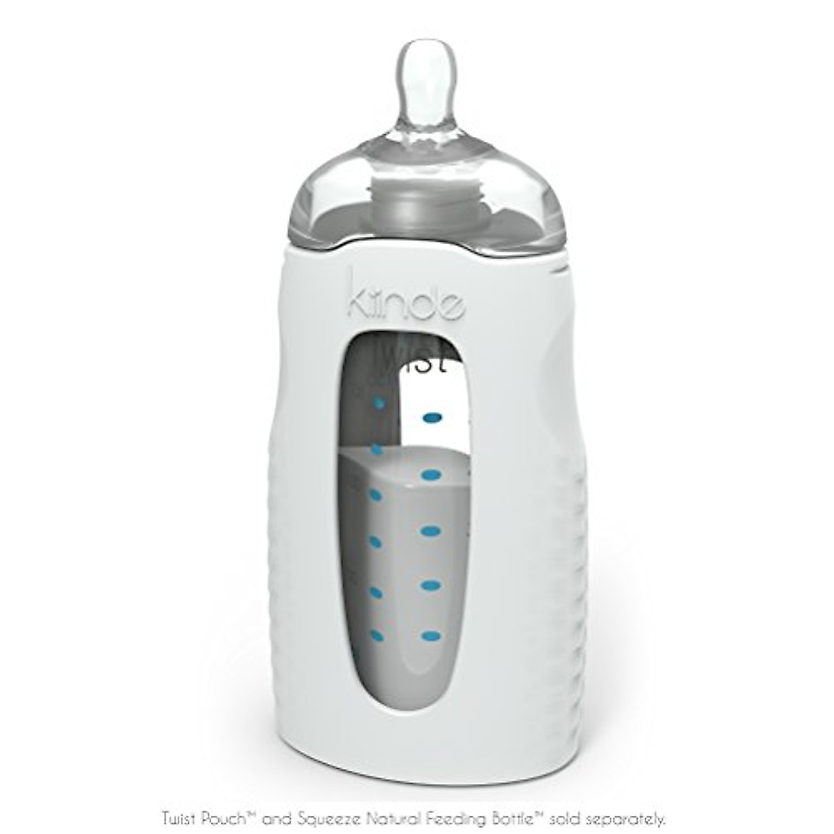 Kiinde Twist Active Latch Nipples for Breast Milk - Fast Flow (2 Pack)