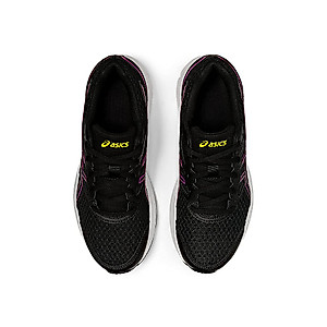 ASICS Women's Jolt 3 Running Shoes, 8.5, Black/HOT Pink