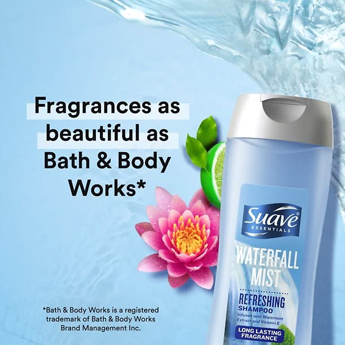 Suave Shampoo Ess Waterfall Mist