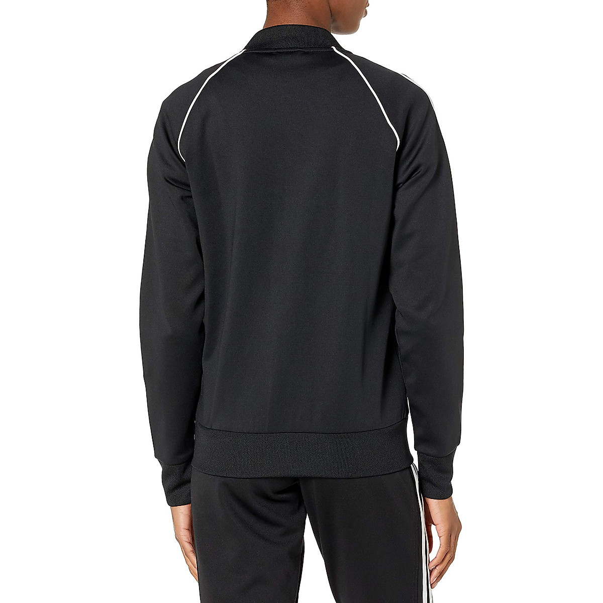 adidas Originals Women's Superstar Track Jacket, Black/White, S