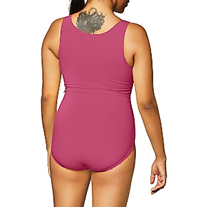 Capezio High-Neck Tank Leotard - Size X-Small, Candy Pink