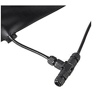 VEVOR, 20in x 30in Walkway, 120V Ice, PVC Heated 6ft Power Cord, Slip-Proof, Ideal Winter Outdoor Snow Mat, 2'' per Hour Melting Speed, Black