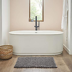 American Standard T064951.243 Contemporary Round Freestanding Tub Filler for Flash Rough-in Valve, Matte Black