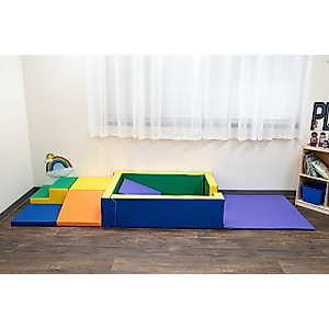 Children's Factory Adventure Center, Primary, CF805-305, Toddler Climber, Baby Play Yard, Kids Indoor Play Equipment for Nursery, Preschool or Daycare