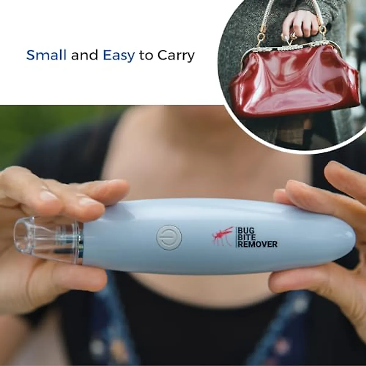 Bug Bite Remover Get Itch Relief from Mosquito Bites with This Suction Tool. This is Similar to The Bug bite Thing seen on Shark Tank, Except Ours is Better with a Battery Powered Suction Pump.
