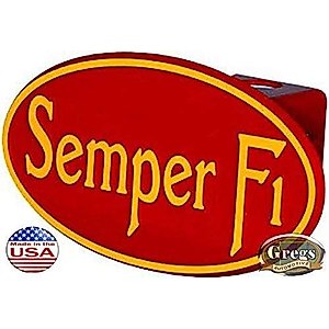 Reese Sales Co Inc Semper Fi [USMC] Hitch Cover