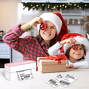 Omezizy Bluetooth Thermal Shipping Label Printer - 241BT Wireless 4x6 Label Printer for Small Business & Package, Compatible with Android, iPhone, Windows, Mac OS, Ebay, Amazon, Shopify, Etsy, USPS