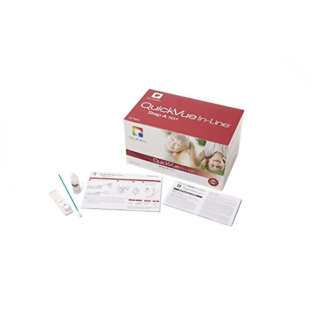 QuickVue Inline Strep A Test (Pack of 25)