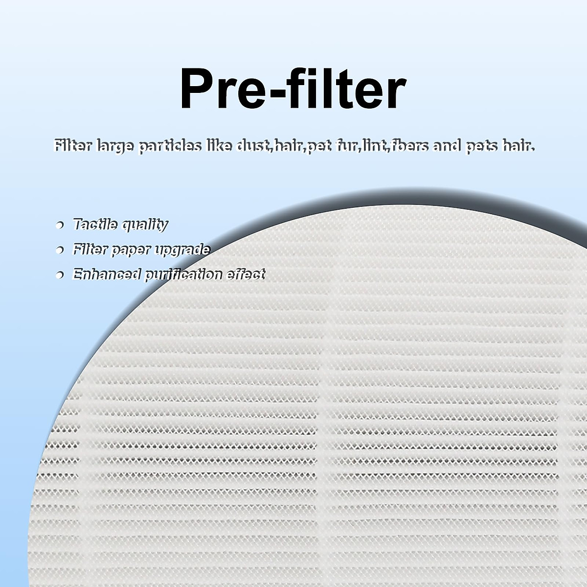WOCASE Filter Replacement, Compatible with Afloia and MORENTO KILO, KILOPRO, MIRO, MIROPRO Air Purifier, and Cuckoo CAC-I0510FW Air Purifier, 2Pack