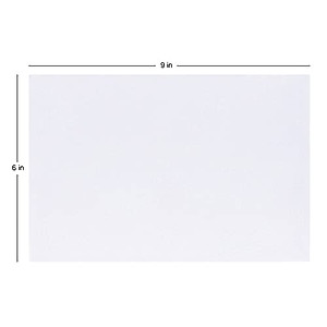 Office Depot Booklet Envelopes, 6in. x 9in., White, Box Of 100, 77326