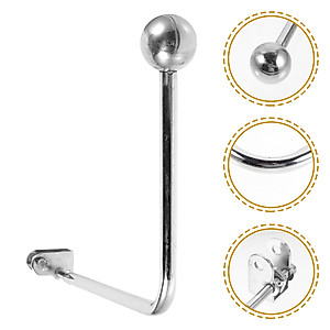 Holibanna Recliner Handle Rod Reclining Chair Tie Rod Equipment Salon Recliner Accessories Handle Portable Handles Chaise Longue Folding Chair Supplies Barber Chair Metal