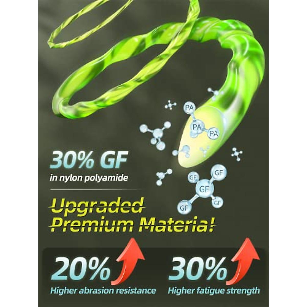 YWTESCH Trimmer String for Ryobi One Plus+ AC80RL3,11 FT/0.080-Inch，Spool Replacement Compatible with Ryobi 18v, 24v, and 40v Cordless Trimmers (12 Pack Trimmer Line & 3 Pack Trimmer Cap)