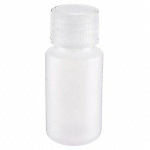 United Scientific™ BNM090-PK6 Leakproof 3oz (90mL) Travel Bottle | HDPE bottle with lined Polypropylene lid | TSA Approved | Pack of 6 Bottles