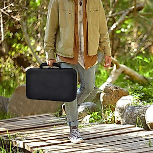 Knife Display Case for 66+ Pocket Knives. Folding Knife Holder, Butterfly Knives Storage Organizer, Knives Roll Collection Pouch Carrier Bag for Survival Tactical Outdoor for EDC Mini Knife (Box Only)