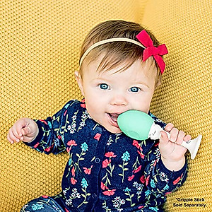 Baby Must Haves - Teething Egg Mint Green Bundle Baby Rattle Teether Toys, Development Toys for 3 Months up to 18 Months, Infant Sensory Toys, 6 Month Old Baby Essentials