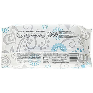 Cuties Premium Baby Wipes, Unscented Sensitive, Case/864 (12/72s)