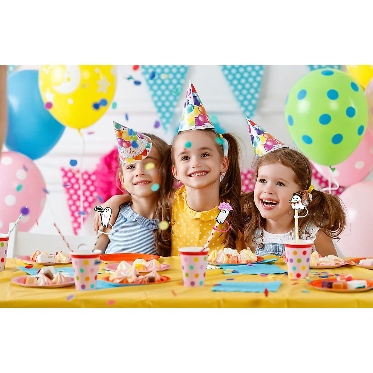 10Pcs Straw Tips Cover Fun And Quirky Straw Covers Cap for Reusable Straws Unique and interesting Shape Straw Protector 2D Style 23