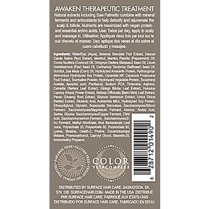 Surface Hair Awaken Therapeutic Conditioner, Healthy Hair Conditioner with Protein, Thickening Conditioner, Treatment for Thinning Hair and Hair Loss