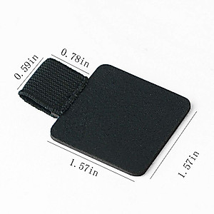 5 Pack Pen Loop Holder, Volin Crik Self-Adhesive Pen Holder Pencil Elastic Loop Designed for Notebooks, Journals,Calendars