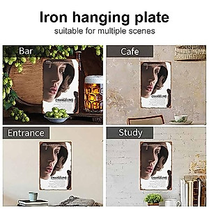 Changeling Cafe bar Home Wall Art Decoration Poster Retro Vintage Metal Tin Sign 8x12 Inches