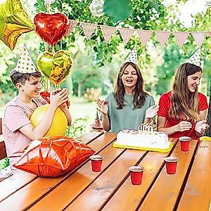 WUWEOT 700 Pack Red Plastic Shot Glasses, 2 Ounce Disposable Party Cups, Mini Tasting Cups Jello Shots Glasses for Serving Condiments, Snacks, Samples and Tastings