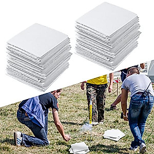 120 Pieces Recovery Wadding Aerospace Model Rocket Recovery Wadding for Rocket Engines Model Rocket Engines