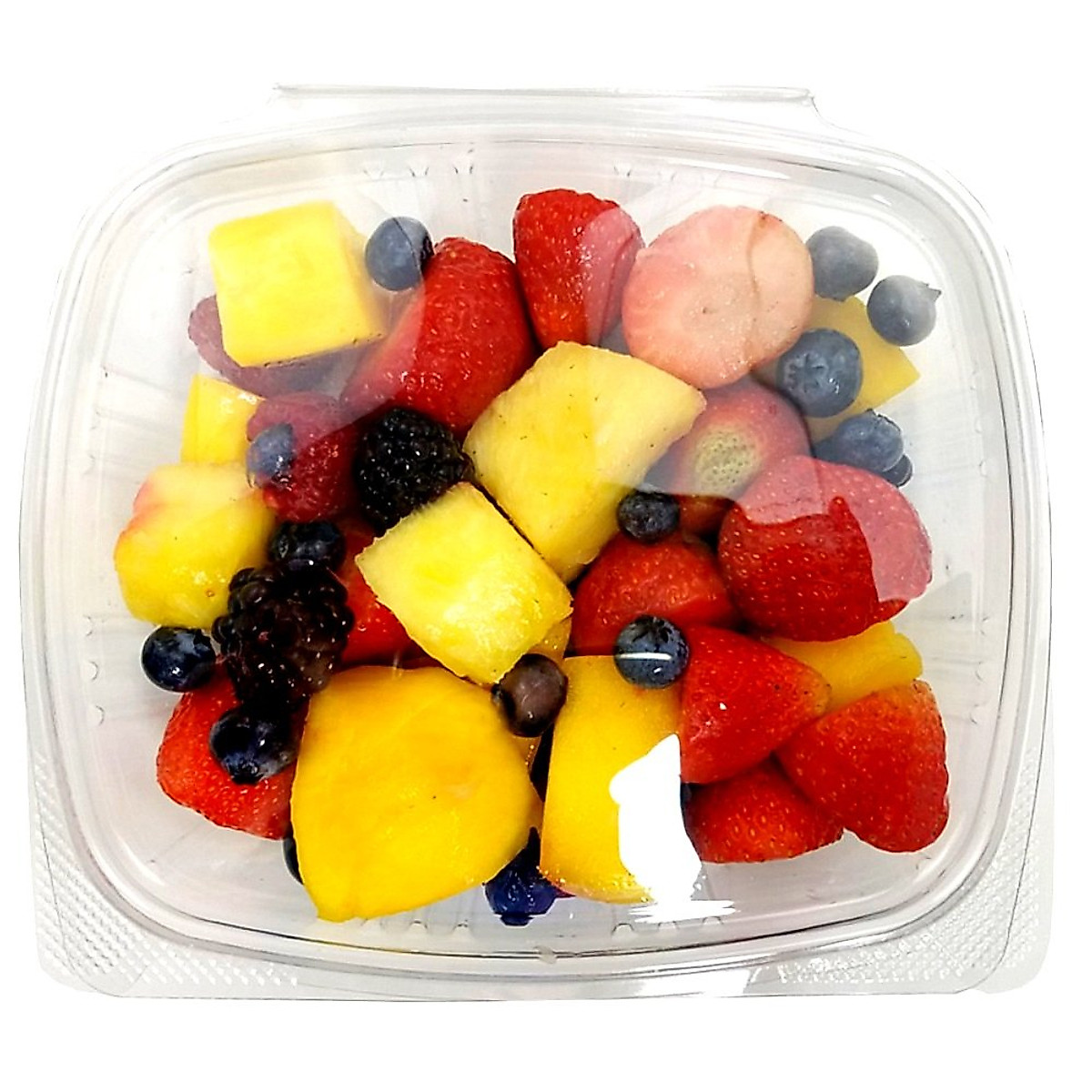 Koda Cup 24 oz. (3/4 Size Quart) RPET Clear Plastic Hinged Lid Deli Meal Prep Fruit Salad Display Food Storage Containers 100% BPA Free (Pack of 200)