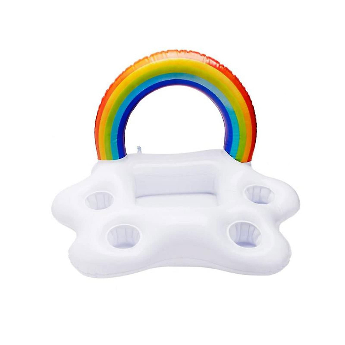 MEGCI Summer Inflatable Ice Bucket Drink Holder Floating Pools Water Ice Bucket for Beer Drink Table Cup Holder Ice Bar Cooler