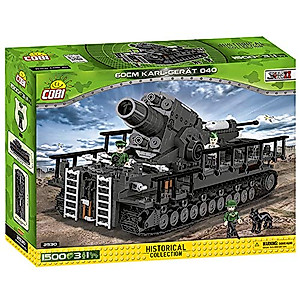 COBI Historical Collection 60 cm Karl-Gerät 040, Multicolor