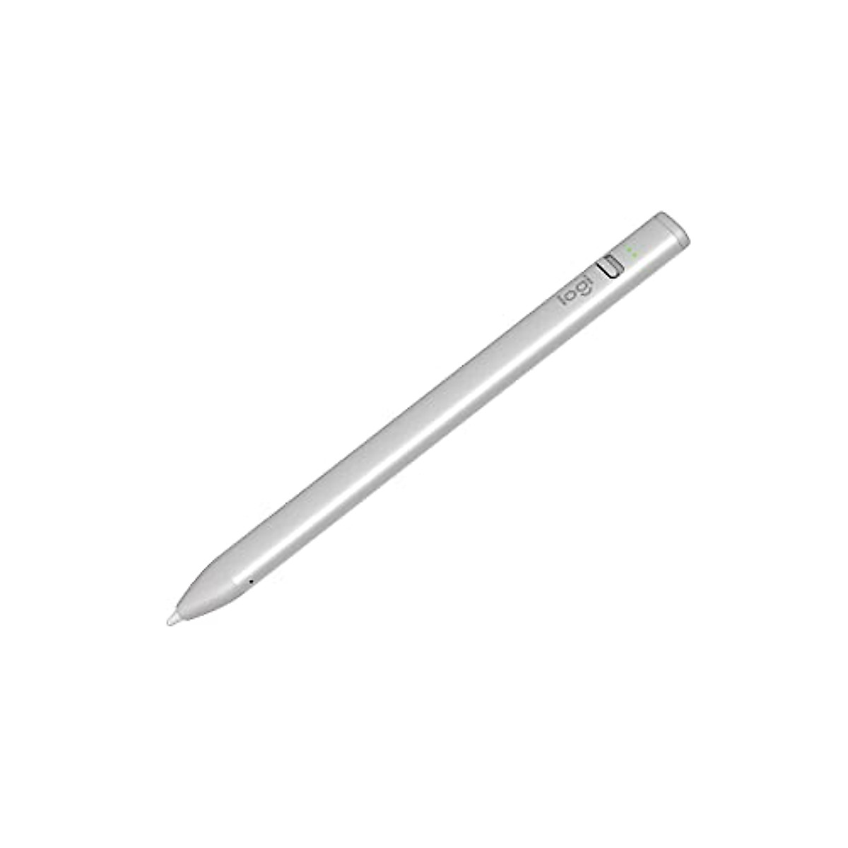 Logitech Crayon Digital Pencil (iPads with USB-C Ports) Featuring Apple Technology, No Lag Pixel-Precision, and Dynamic Smart Tip with Fast Charge - Silver