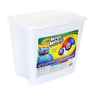 Crayola Model Magic (2lb Bucket), Modeling Clay Alternative, Primary Colors, Air Dry Clay for Kids, Classrooms Supplies, 3+