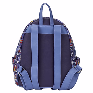 Loungefly x Nightmare Before Christmas Jack and Sally Valentine Mini Backpack