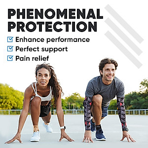 POWERLIX Plantar fasciitis socks for Neuropathy (Pair) for Women & Men, Ankle Brace Support, Toeless Compression Socks & Foot Sleeve for Arch & Heel Pain Relief - Treatment & Everyday Use