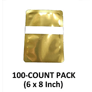 Retort Pouches Bags for Retort Pressure Canning (100, 1/2 PINT 6 x 8 inch)