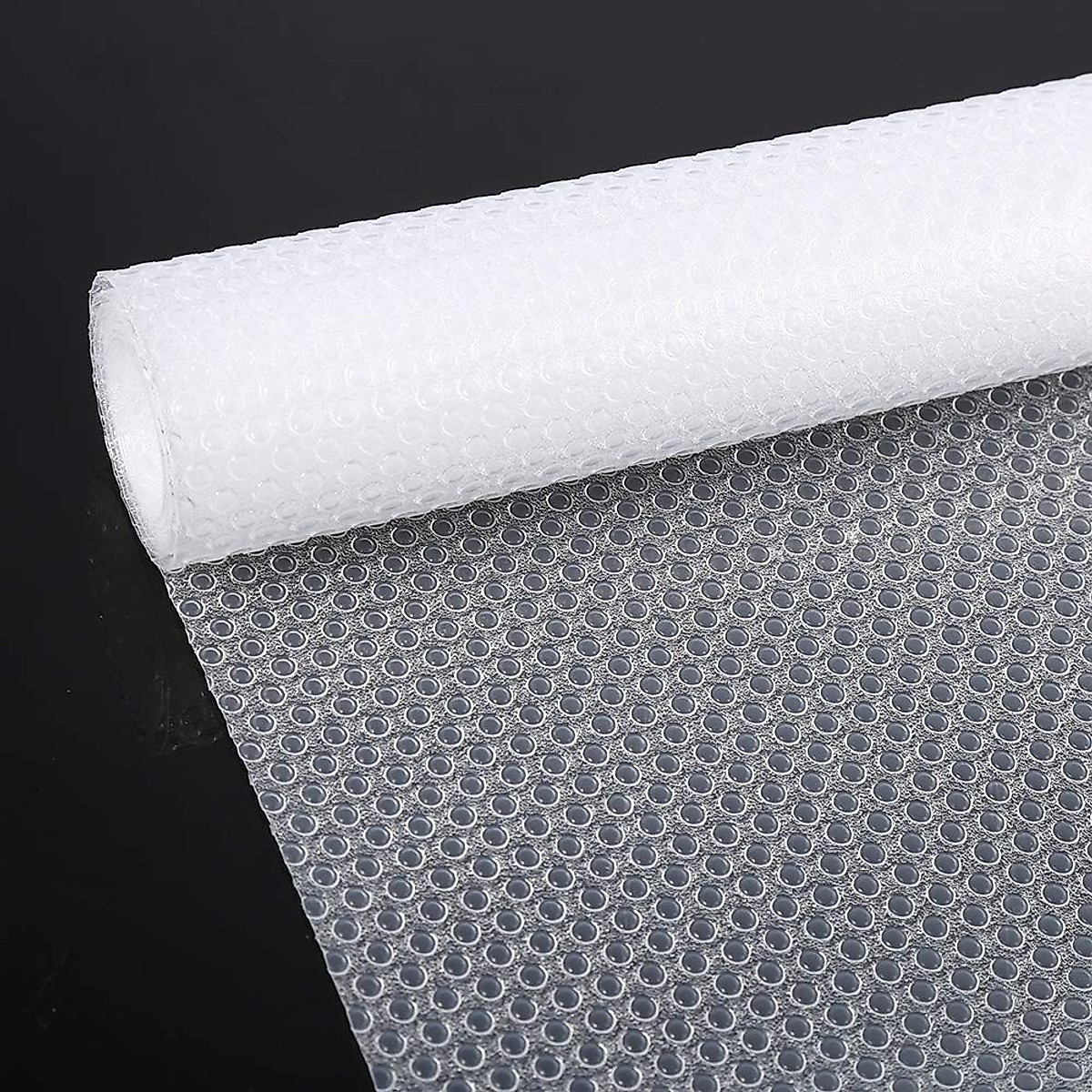 EVA Cabinet Mat, EVA Non-Adhesive Transparent Cupboard Cabinet Shelf Drawer Liner Non-Slip Table Cover Mat Dining Table mats Drawer Liner (#3 120 * 45)